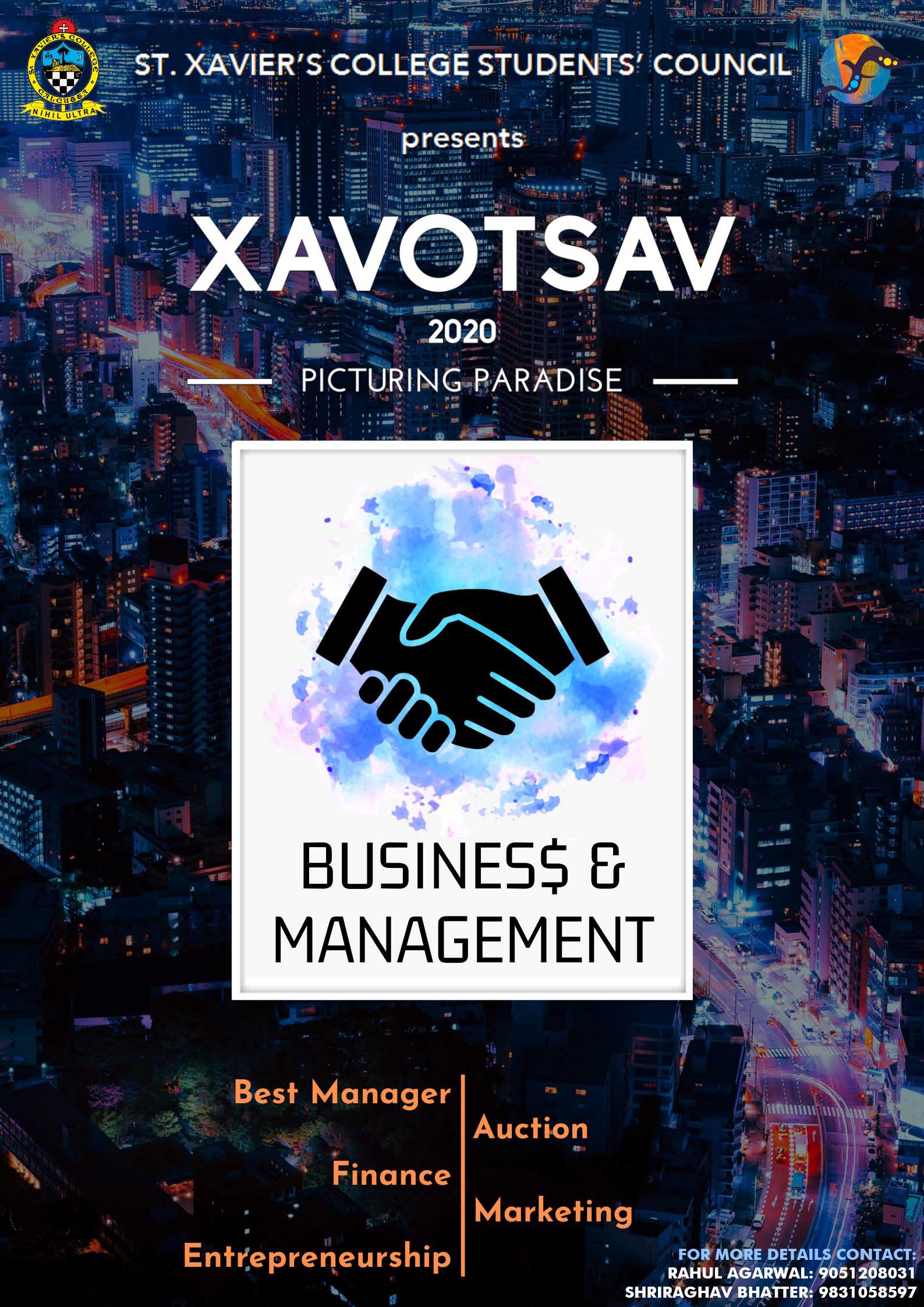 Xavotsav - Business Management